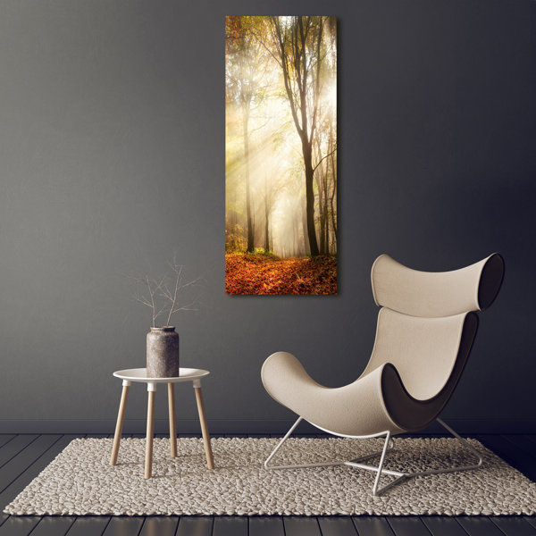 Union Rustic Herbstwald - Kunstdrucke auf Leinwand - Wrapped Canvas | Wayfair.de